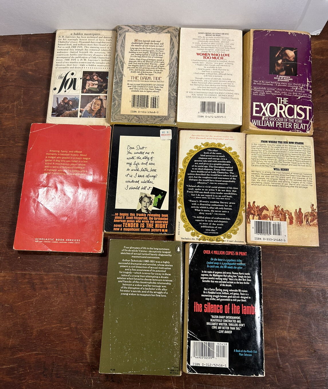 Mixed Lot Of 10 Vintage Paperback Books Assorted Genres | eBay