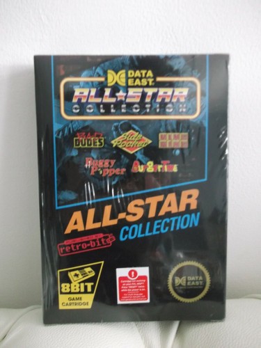 DATA EAST ALL-STAR COLLECTION - Jeu NES NEUF sous blister - 8 Bit Game ...