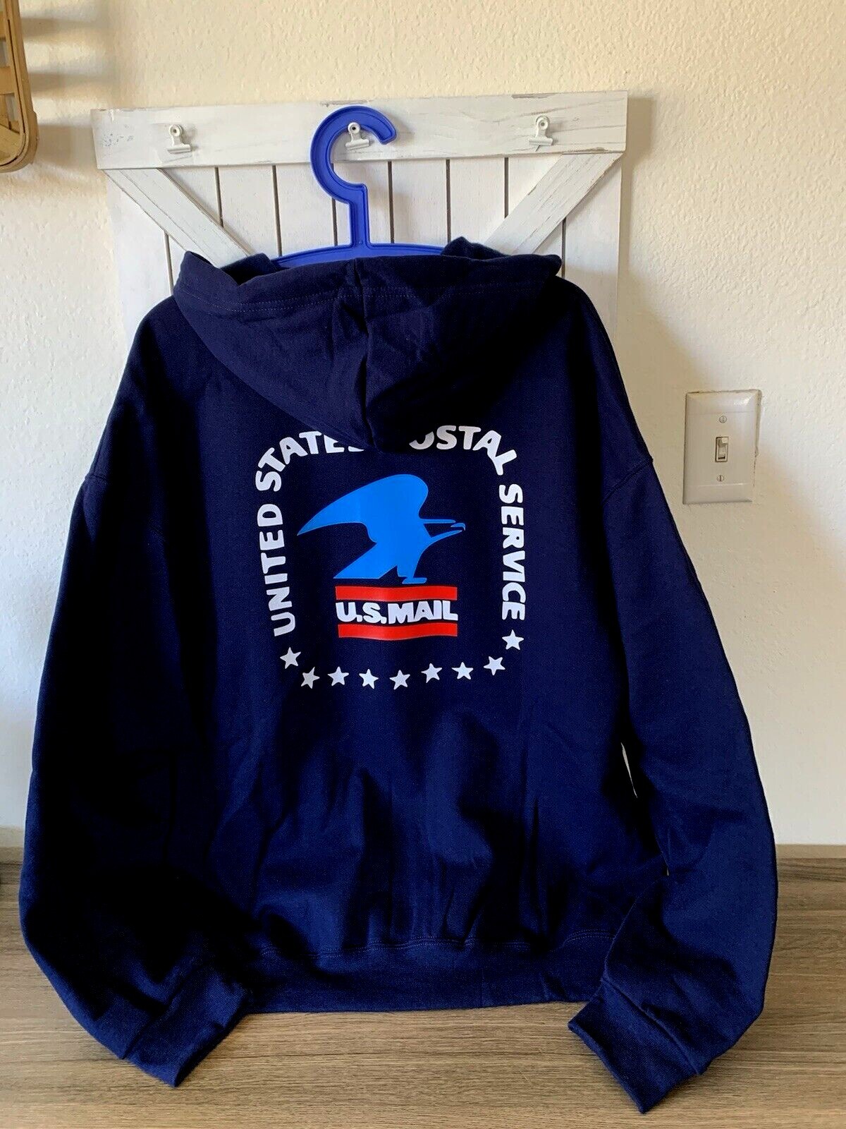 Vintage USPS Full Zip Hoodie.....Perched Eagle Logo sizes: S-3XL | eBay