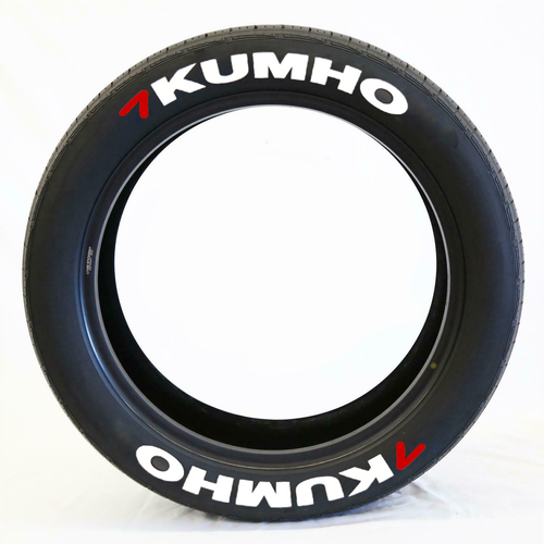 Permanent Tire Lettering Sticker KUMHO 1.06" 14"-22" With Transfer Film ...