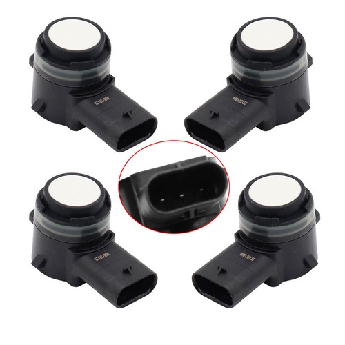 White Parking Sensor Fit For Chrysler Jeep RAM 6MQ01RXFAA 5YV68TZZAA ...