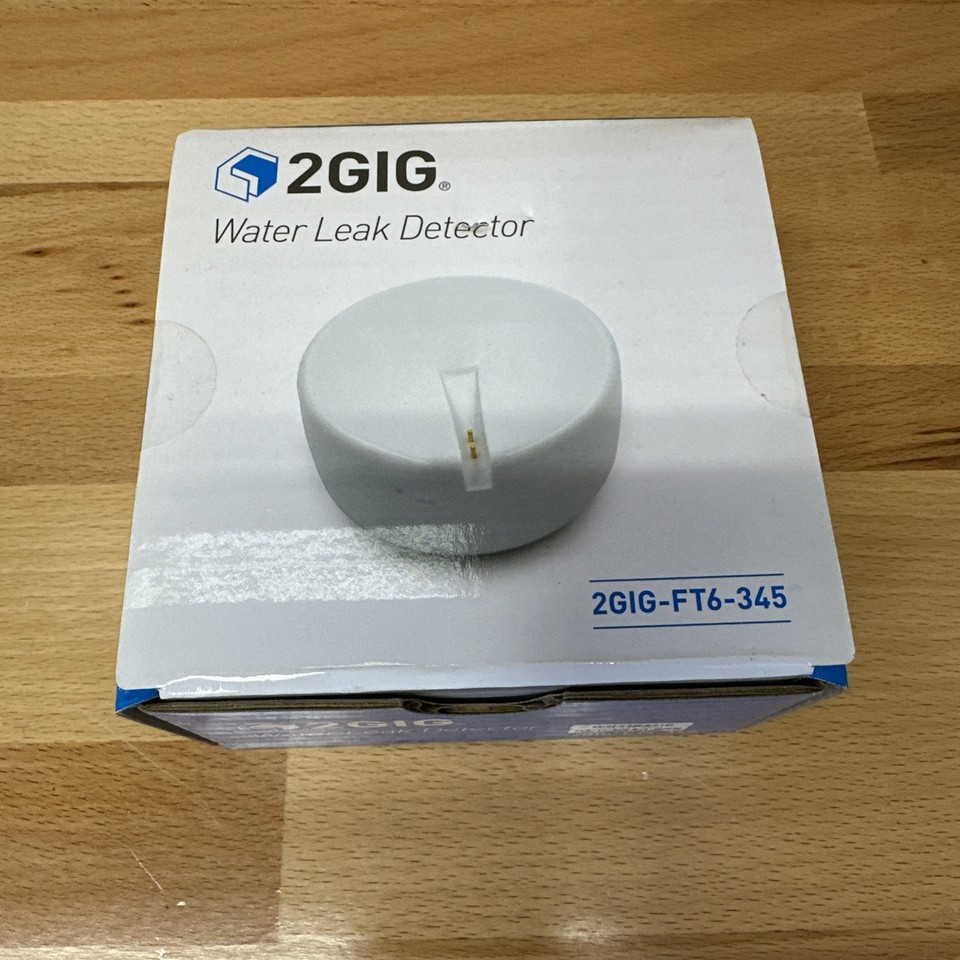 2GIG FT6-345 Home Security Water Leak Detector | eBay