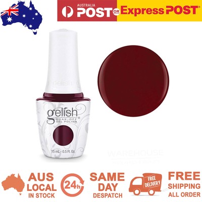 Harmony Gelish Gel Nails Polish - 1110809 Red Alert 15ml | eBay Australia