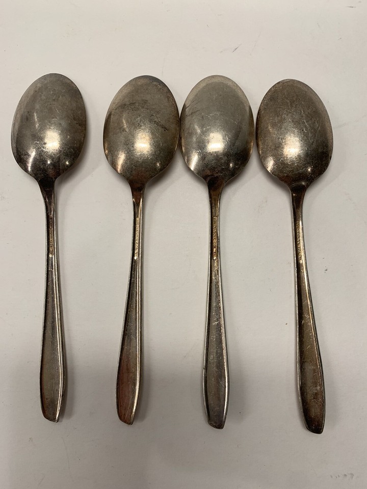 4 Kahiki Columbus Ohio Supper Club Silver Plate Teaspoons-International ...