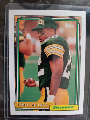 LEWIS BILLUPS GREEN BAY PACKERS 1992 TOPPS FOOTBALL CARD# 661 | eBay