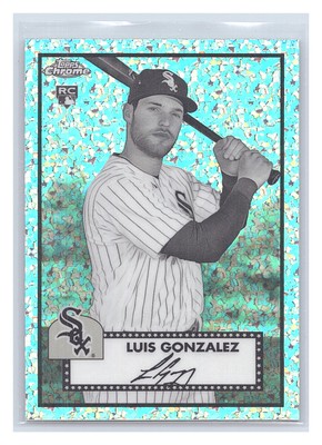 2021 Topps Chrome Platinum Anniversary B&W Mini Diamonds #103 Luis ...