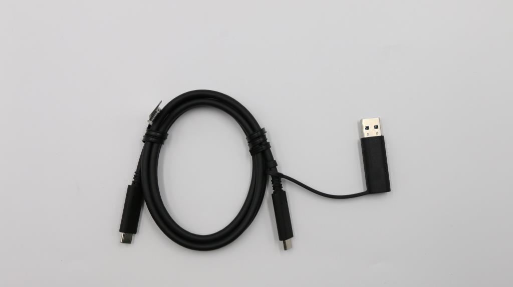 Genuine Lenovo 03X7470 FRU ThinkPad Usb-c Cable With Usb-a Dongle for ...
