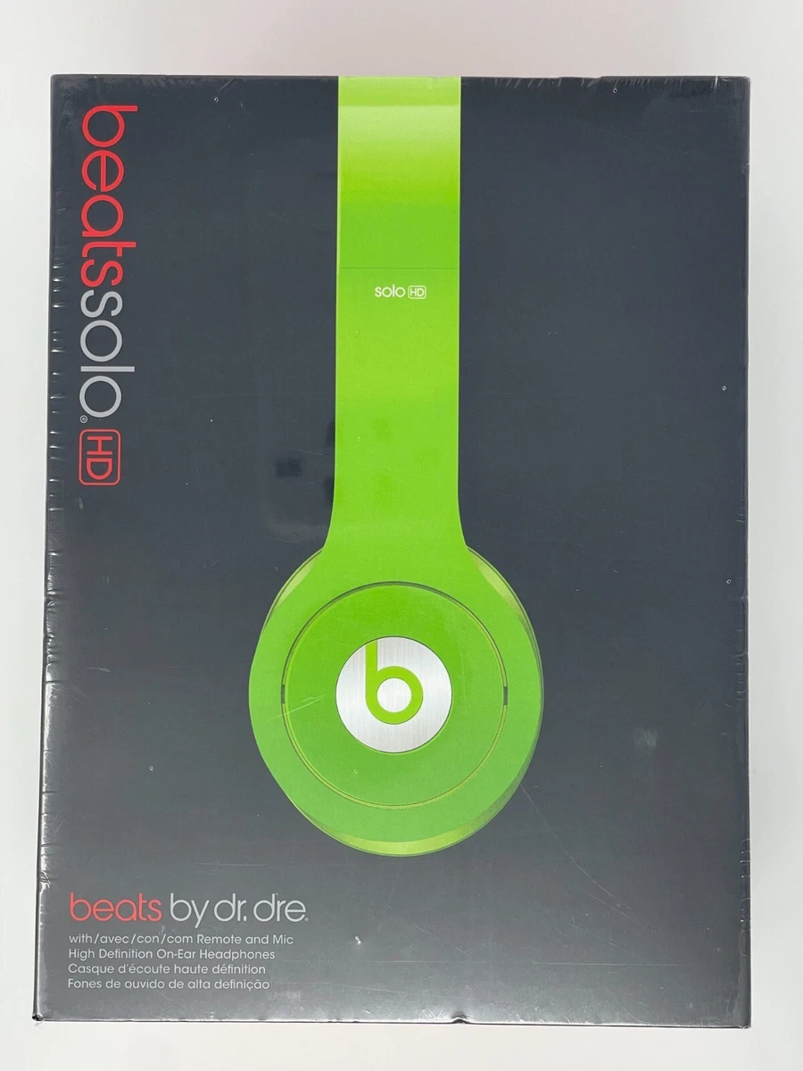 Beats By Dre Green Solo Hd