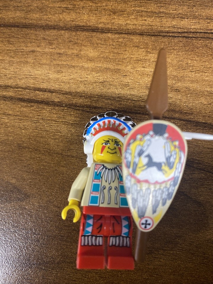 LEGO Indian Tribal Chief - 6746 6766 6763 6709 Western - Native ...
