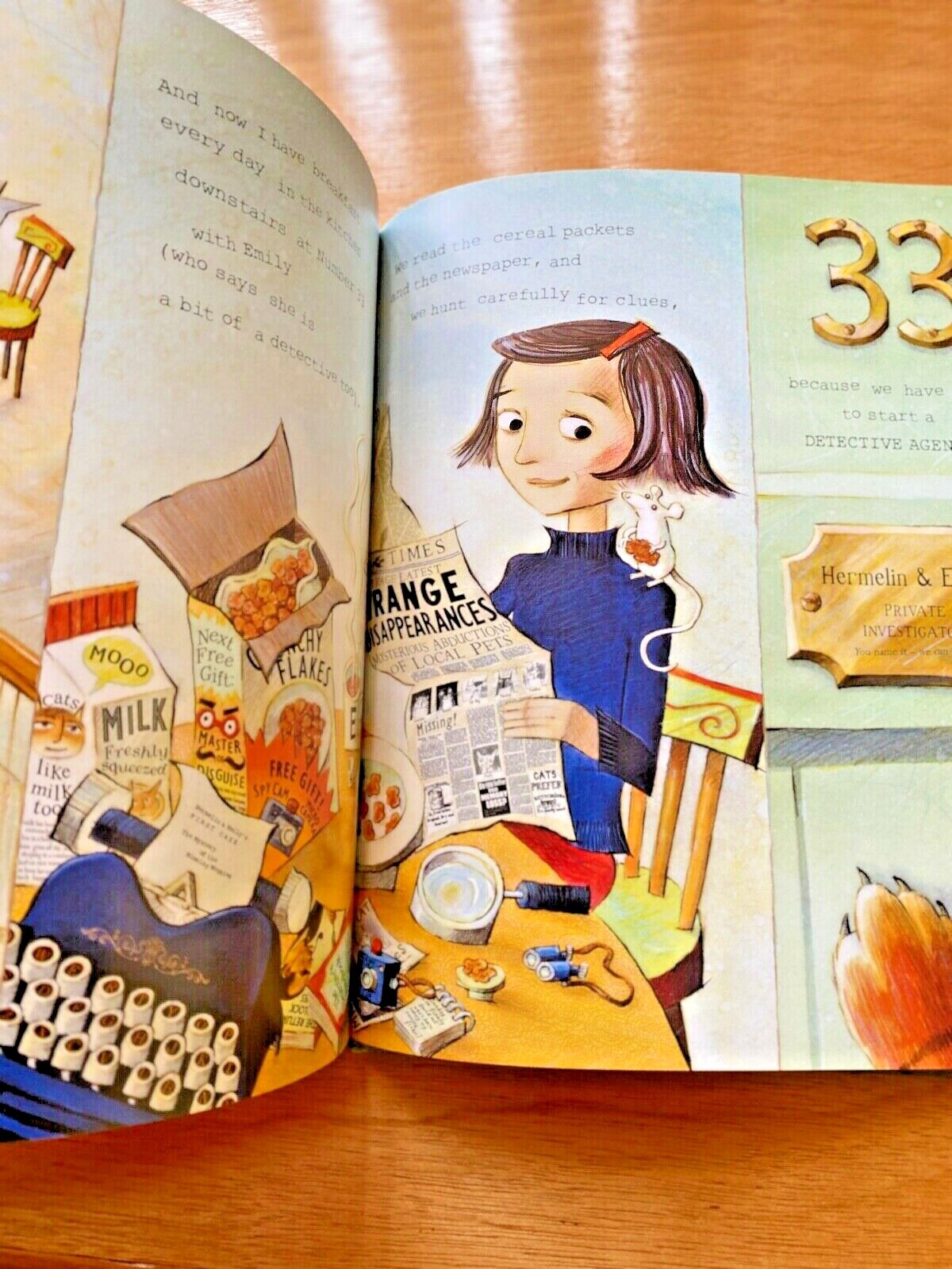 Hermelin the Detective Mouse: Mini Grey Hardcover 2014 Picture Book ...