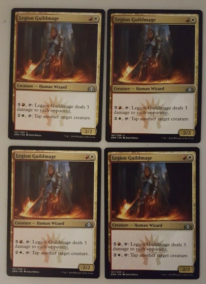 [4x] Legion Guildmage Guilds of Ravnica Magic The Gathering NM Playset | eBay