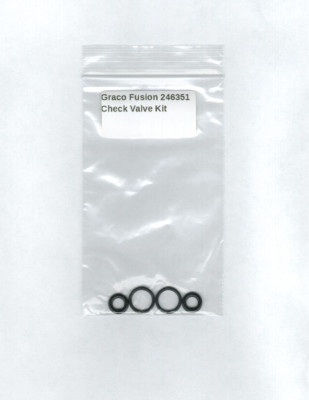 Updated Graco Fusion 246351 Check Valve Repair Oring Seal Kit | eBay