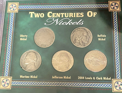 TWO CENTURIES OF NICKELS - with COA | eBay