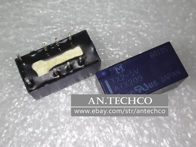 50PCS 8Pins 5V TX2-5V ATX209 Signal Relays Panasonic | eBay