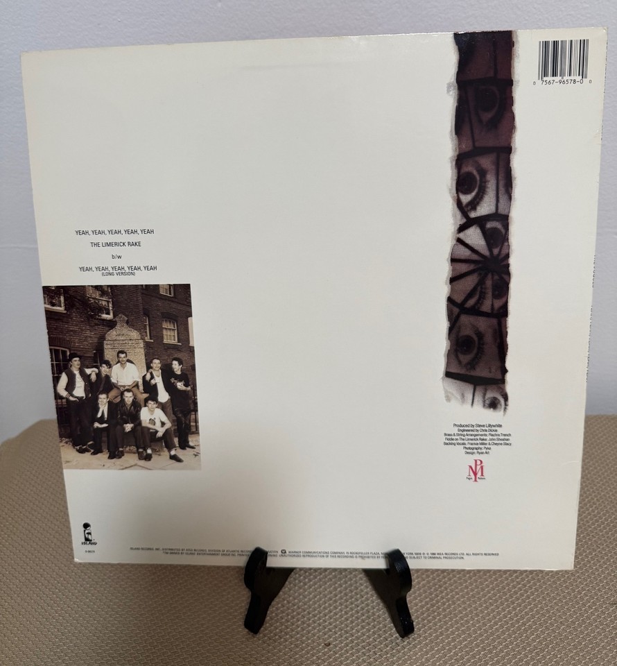 The Pogues - YEAH YEAH YEAH YEAH YEAH 12" Maxi-single 1989 Shane MacGowan EX+ | eBay