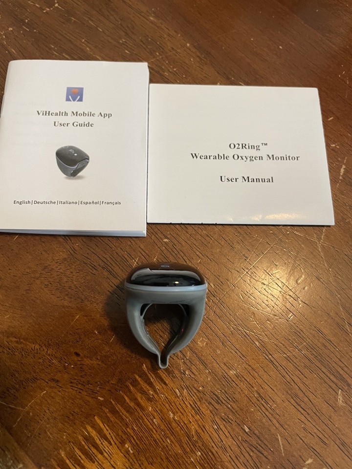 Wellue O2 ring Oxygen Monitor With Vibration Reminder | eBay