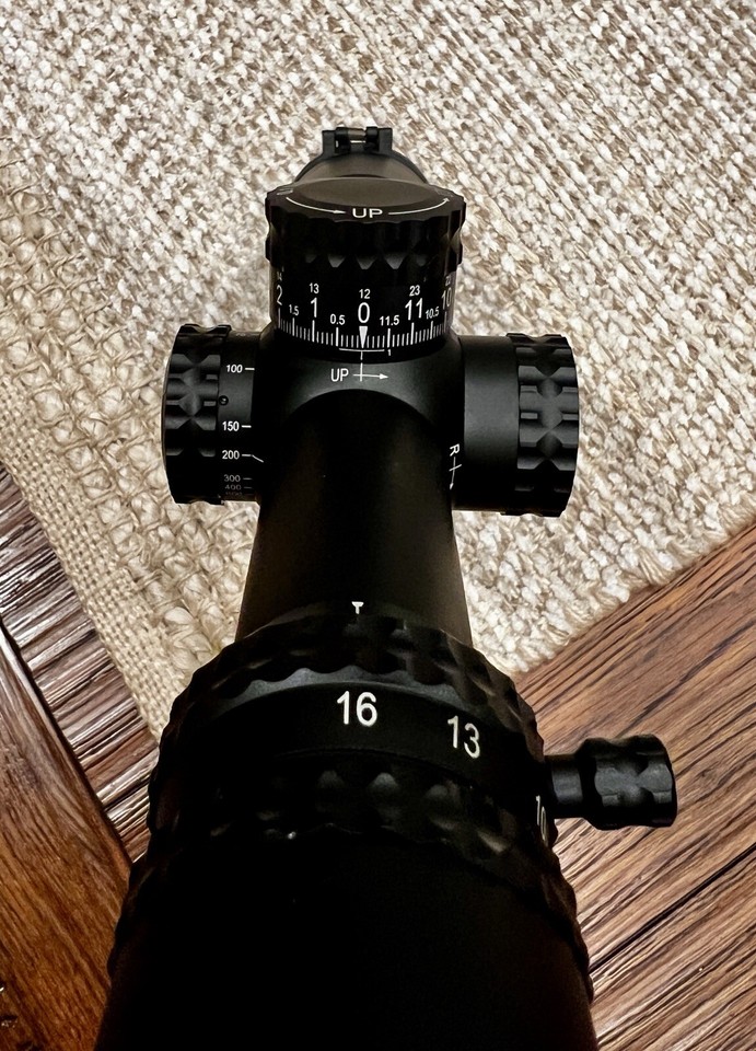 Nightforce ATACR 4-16x50 F1 FFP Illuminated Mil-XT Zero Stop Rifle ...
