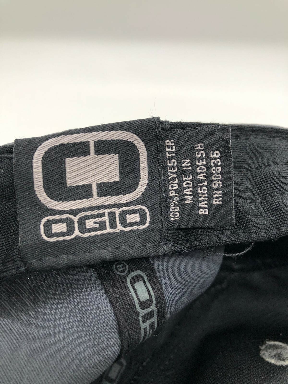 Ogio Nerium Cap Hat Adult Adjustable Gray Black 100% Pokyester | eBay