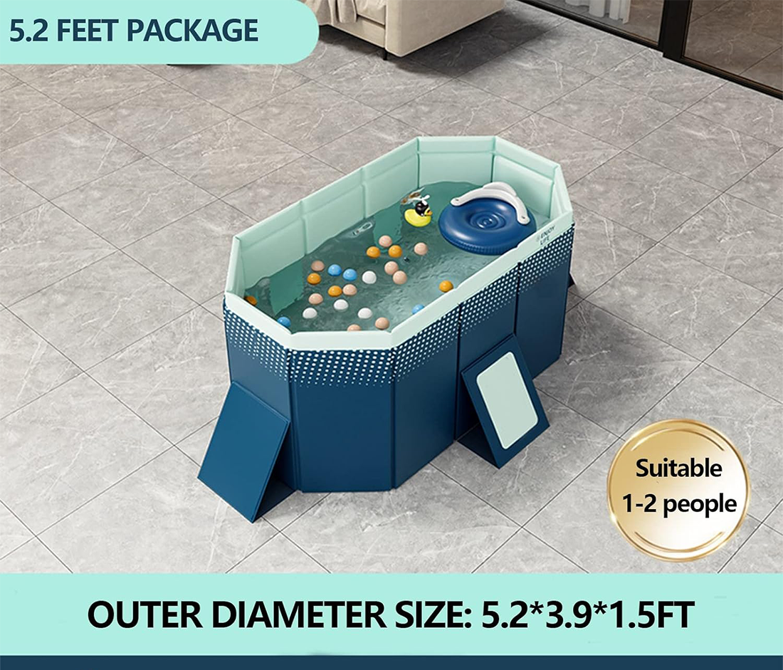 Non-Inflatable Kiddie Pool Swimming Pool Family Water Play Thickened ...