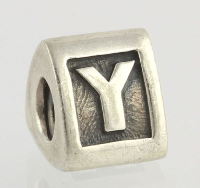 Pandora Letter Y Initial Charm Bead #790323Y | eBay
