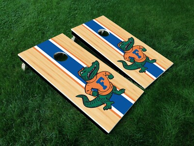 Florida Gators Gator Logo Cornhole Board Decal Wrap Skin (Qty 1) 24.25 ...