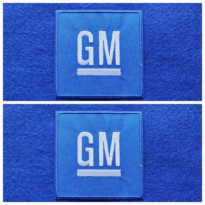 A Pair Of Motor Car Racing Patches Sew / Iron On Badges GM (a) General ...