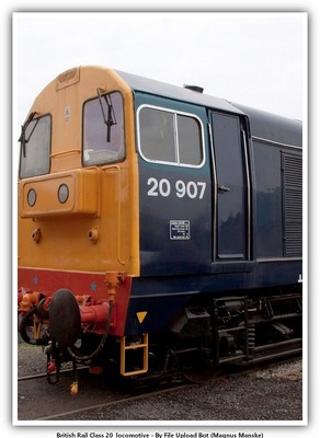 British Rail Class 20 railroad Train Railway | eBay