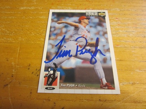 Tim Pugh Autographed Signed 1994 Collector's Choice #234 Trading Card ...