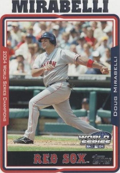 2004 Topps Boston Red Sox World Series - #13 Doug Mirabelli for sale ...