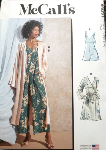 McCall's M8261 Misses Sz XS (4-6) S (8-10) M (12-14) Romper Jumpsuits ...