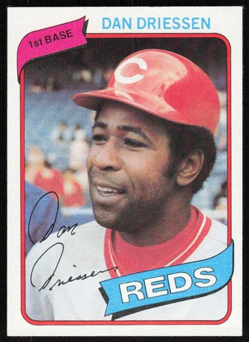 1980 Topps Dan Driessen Cincinnati Reds #325 | eBay