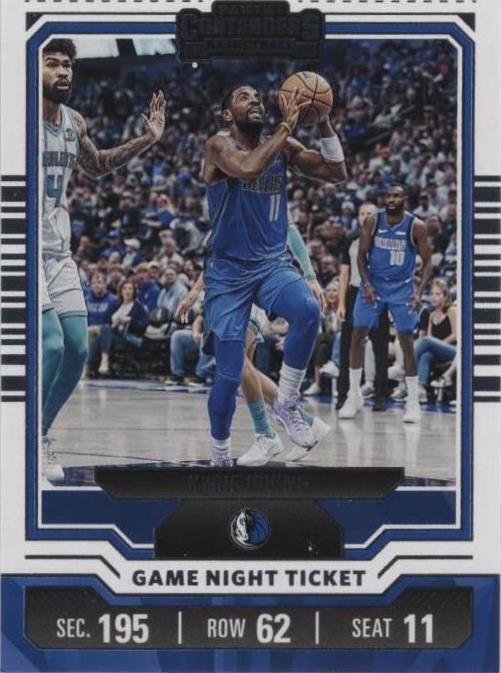 2023-24 Panini Contenders - Game Night Ticket Kyrie Irving #25 for sale ...