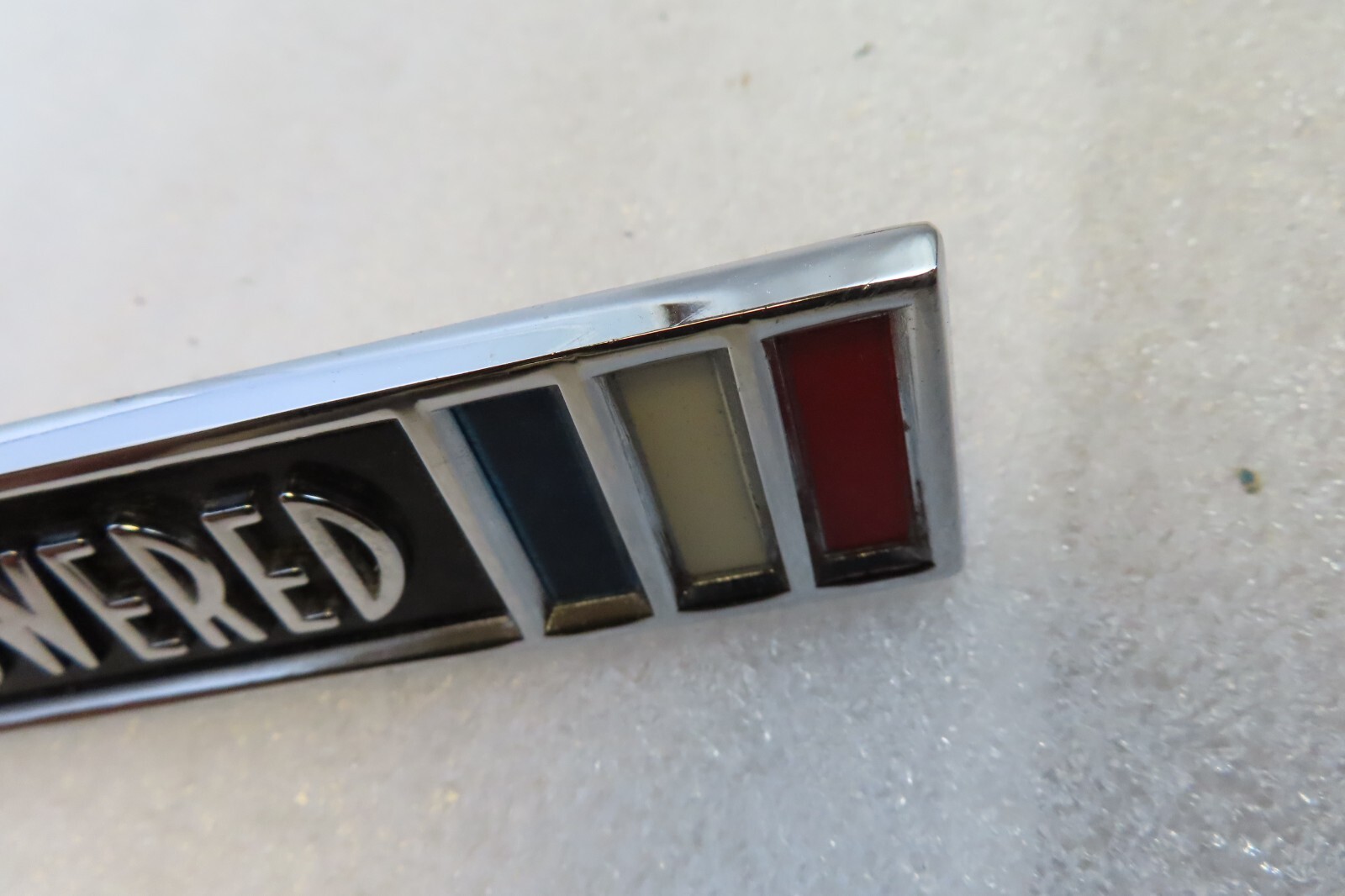 RARE NOS OEM 1959 Adventurer Powered emblem badge Desoto Firesweep ...