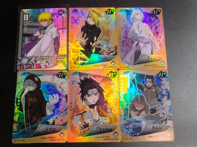 Minato Namikaze 6 Card Naruto Shippuden Trading Card Anime CCG | eBay