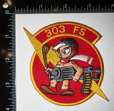 USAF US Air Force 303rd Fighter Squadron Patch | eBay