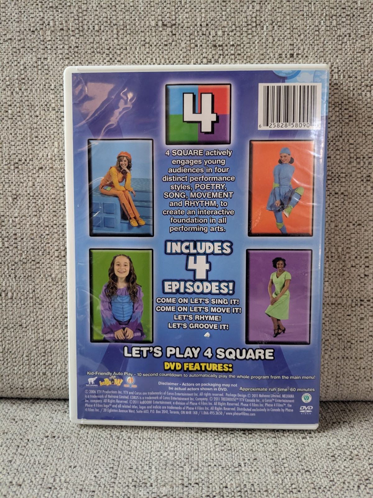 Treehouse: The Best of 4 Square | DVD 2011 • Children's TV Show 4 ...