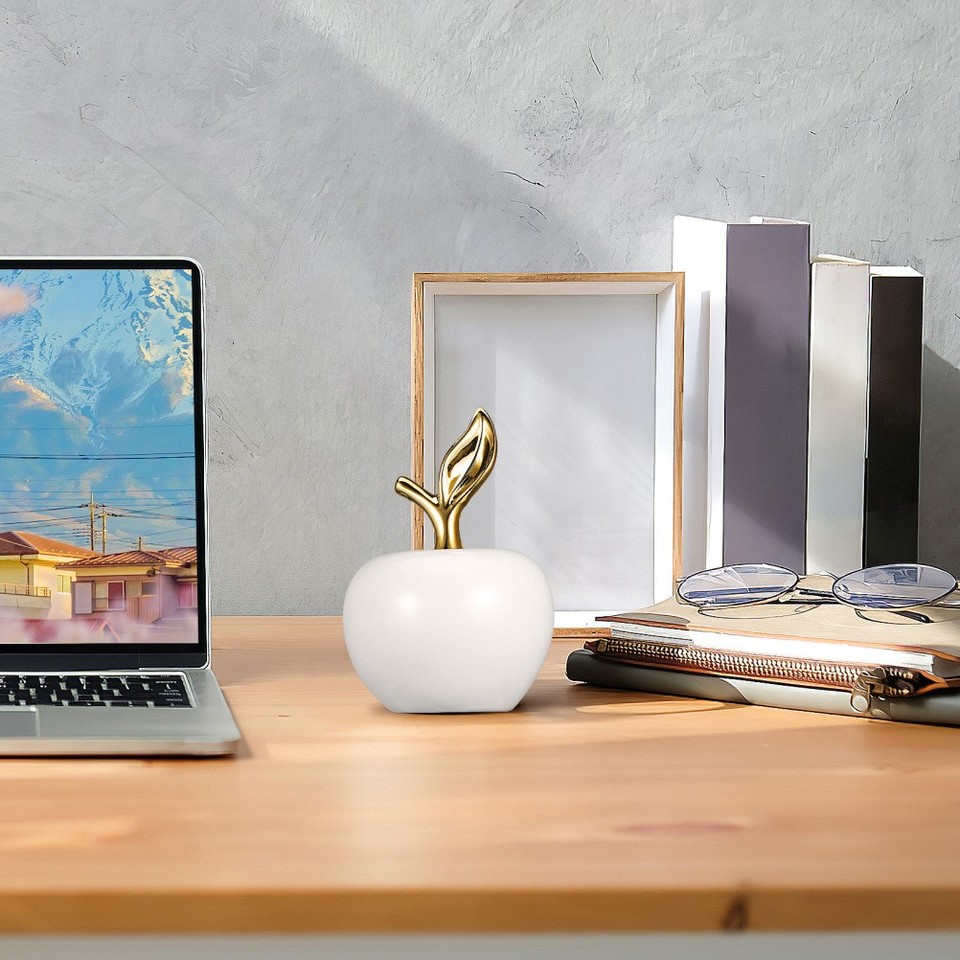 Apple Modeling Statue Xmas Themed Apple Decor Christmas Party Apple ...