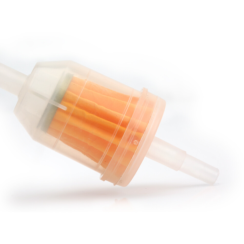 5x Motor Inline Gas Oil Fuel Filter Small Engine Plastic For 1/4'' 6 ...