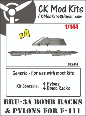 F-111 Bomb Racks and Pylons in 1/144 Scale | eBay