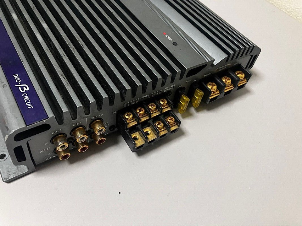 Alpine MRV-F400S 400 Watt RMS Car Audio Amp DC Straight Circuit Working ...