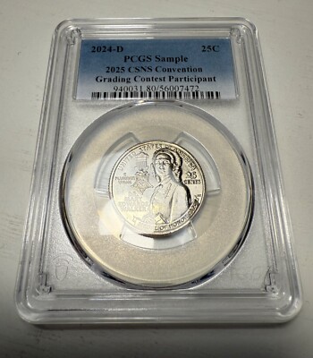 Sample Slab PCGS 2025 CSNS Central States Grading Contest | eBay