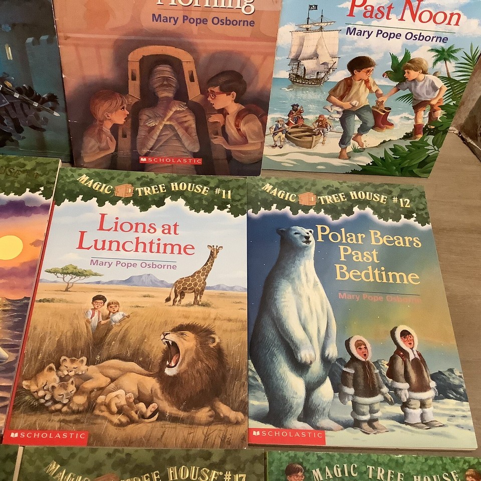 LOT OF 12 MAGIC TREE HOUSE CHAPTER BOOKS 9780385386296 | eBay