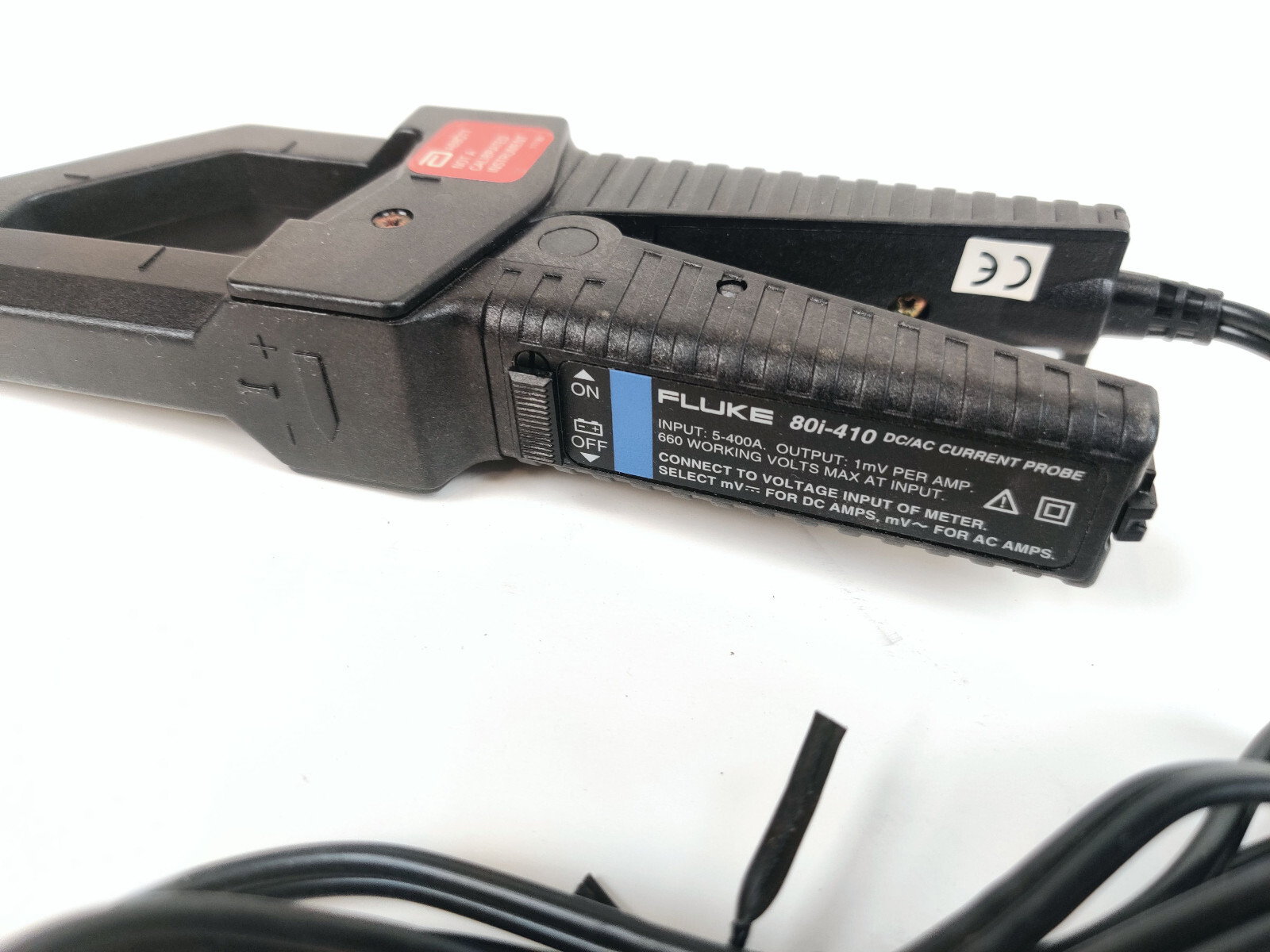 Fluke 80I-410 AC/Dc Strom Messgerät Sonde Klammer 5-400A für ...