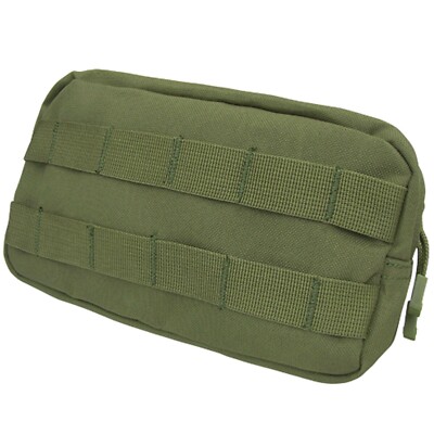 Tactical Utility Pouch MOLLE Webbing For Modular Attachments -OD GREEN ...