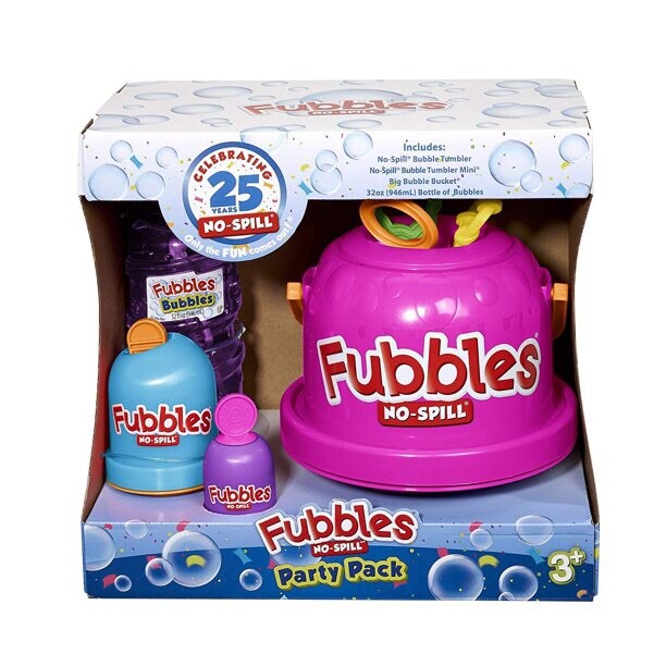 No Spill Bubbles Bottle Hapello Mini Bubble Bucket Colour May Vary