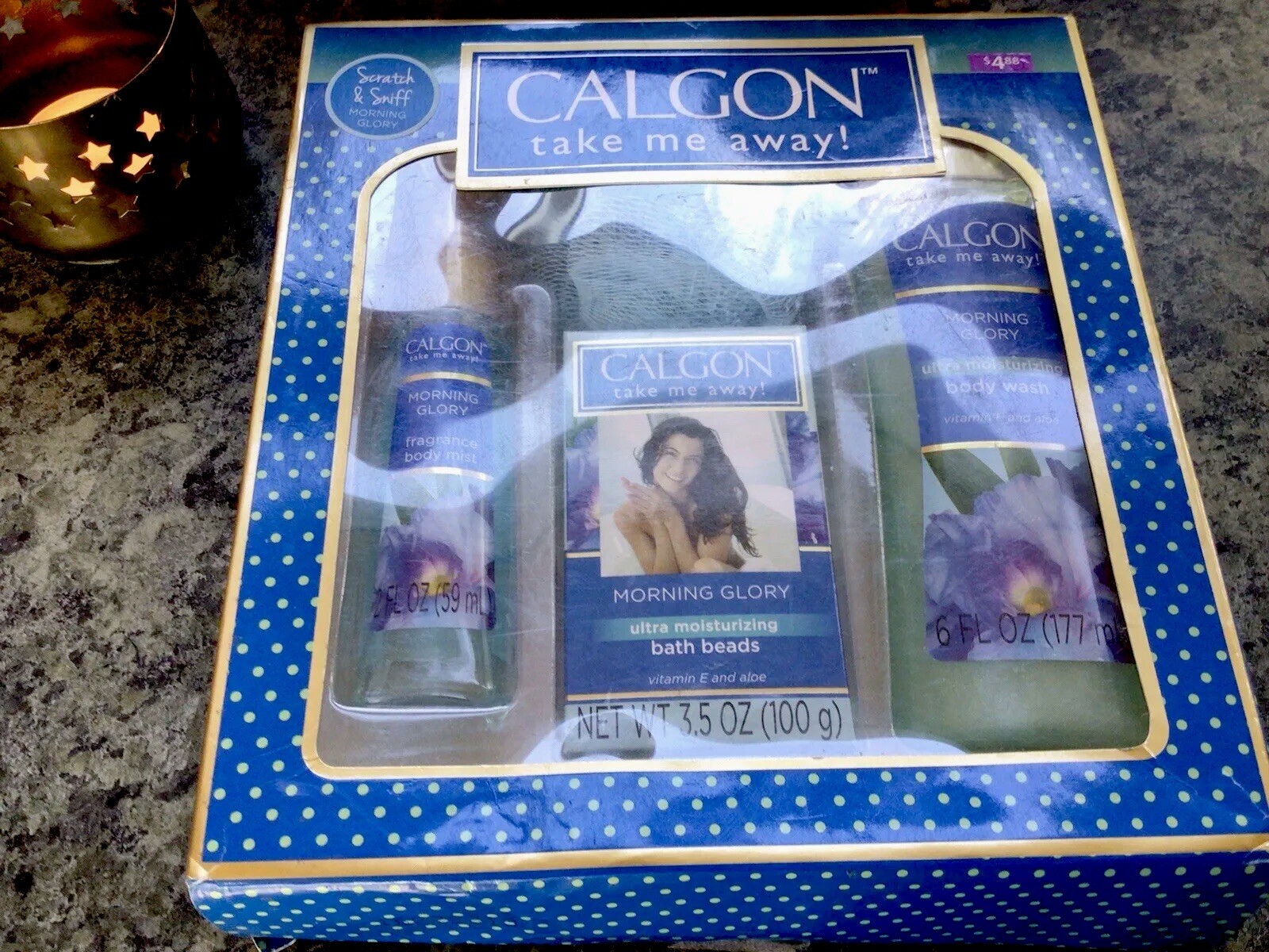 Calgon Take Me Away Morning Glory Gift Set Body Wash Fragrance Mist ...