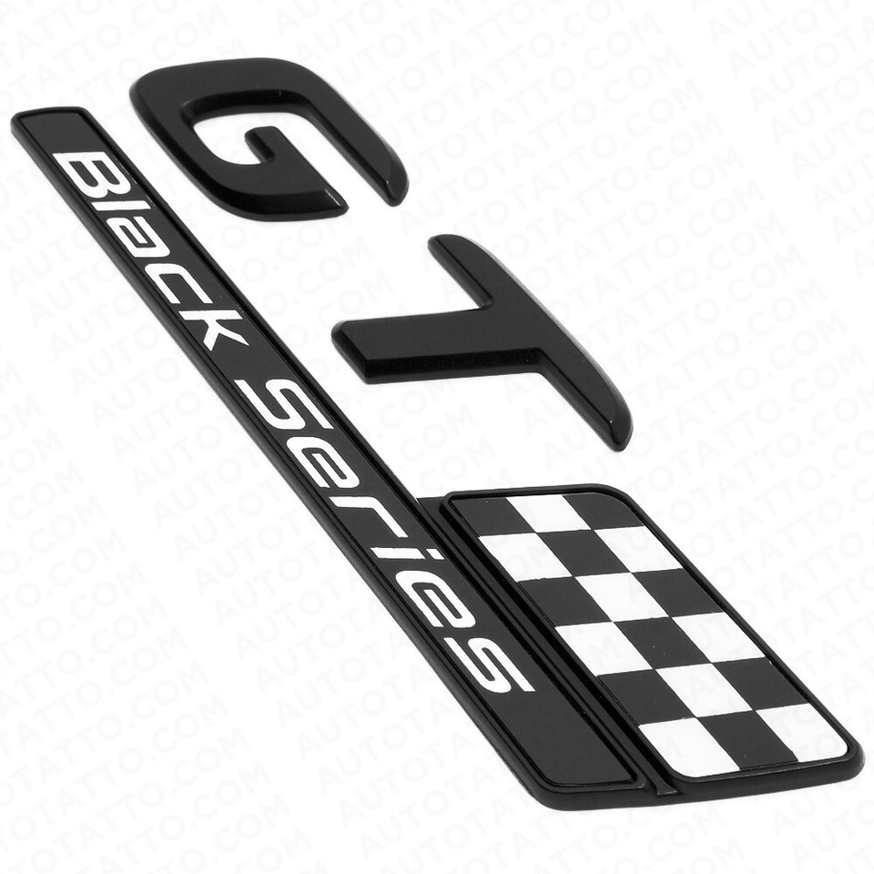 Fits AMG GT Black Series Sport Edition Emblem 3D Trunk Lid Decal Badge ...