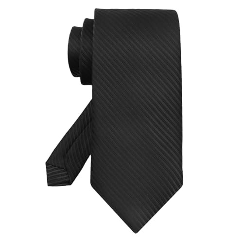 Classic Striped Ties for Men, Solid Color Mens Tie Suit Men's Neckties ...