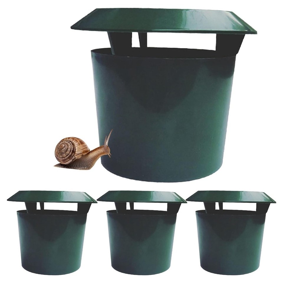 Garden Snail Trap, Environmentally Friendly Non- Plastic Capture Box ...