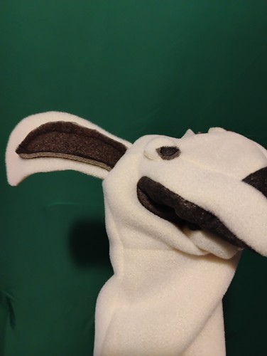 Baby Einstein Custom Inspired White Bunny Puppet | eBay
